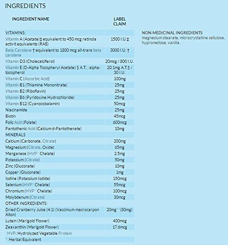 Total One 50+ multi vitamin caplets