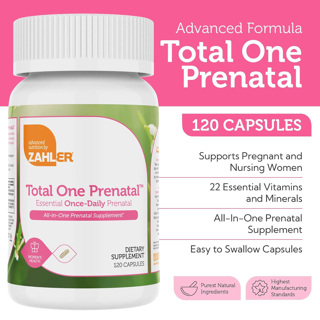 Total One prenatal dha capsules