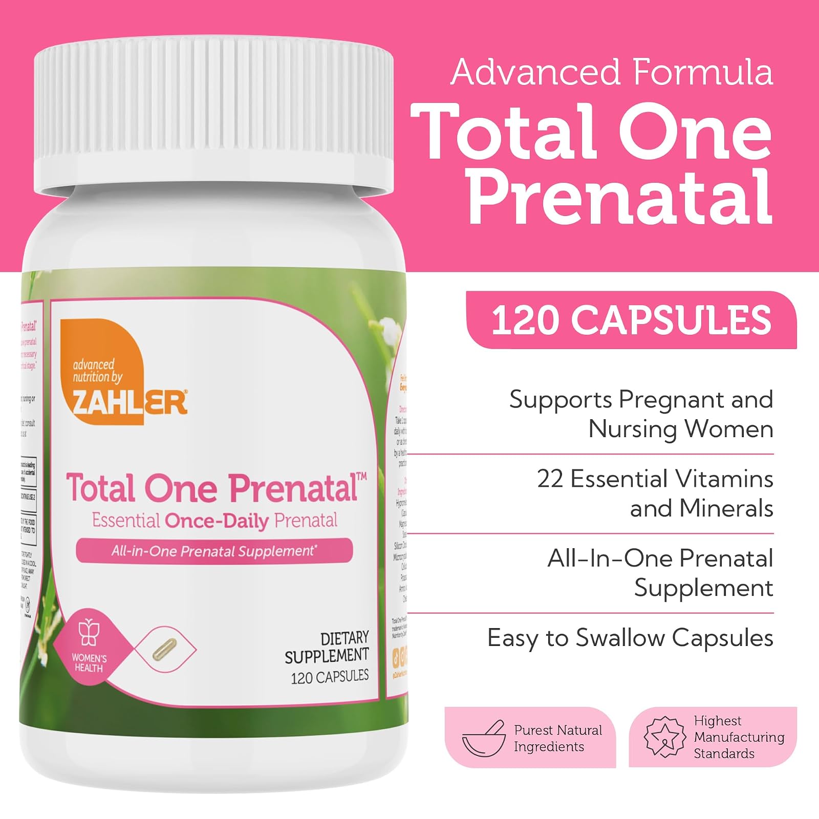 Total One prenatal dha capsules