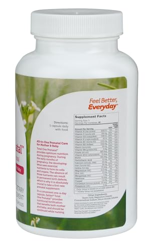 Total One prenatal vitamins with DHA