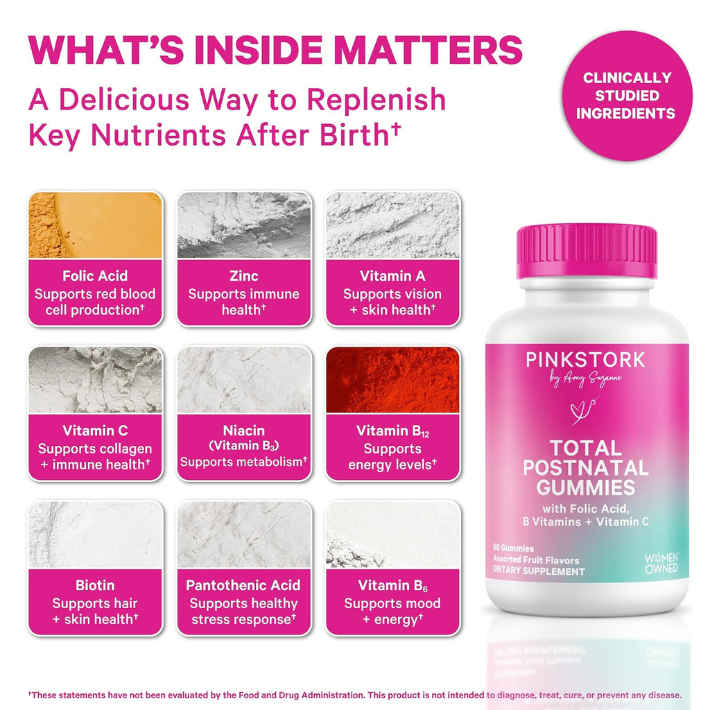 Total postnatal vitamin support