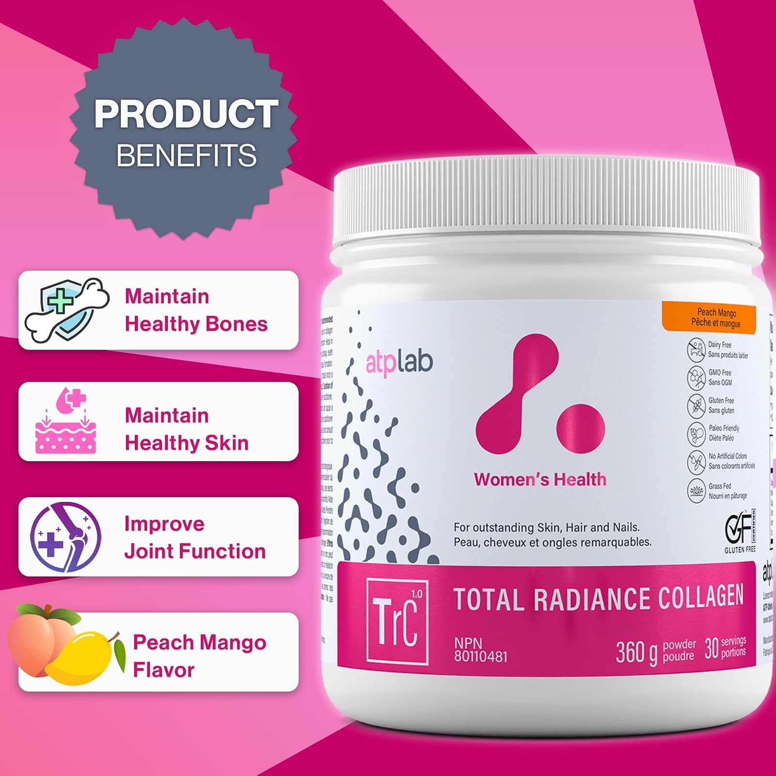 total radiance collagen for skin health