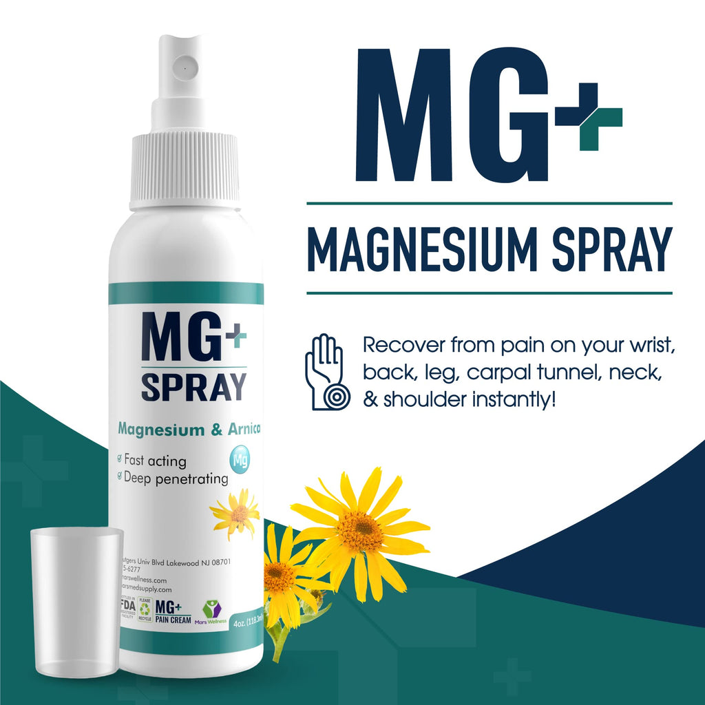 total relief magnesium body spray