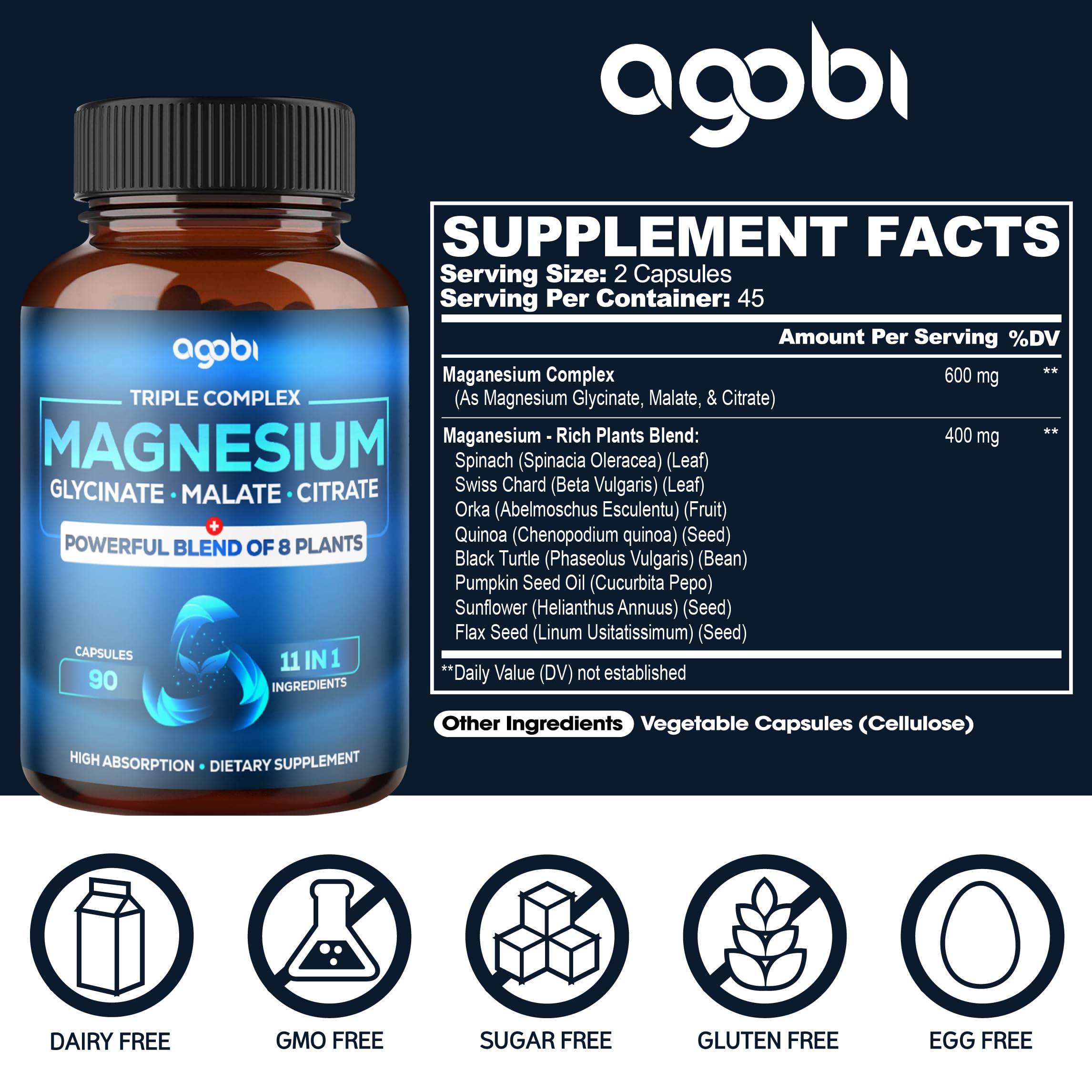 total relief magnesium capsules for wellness