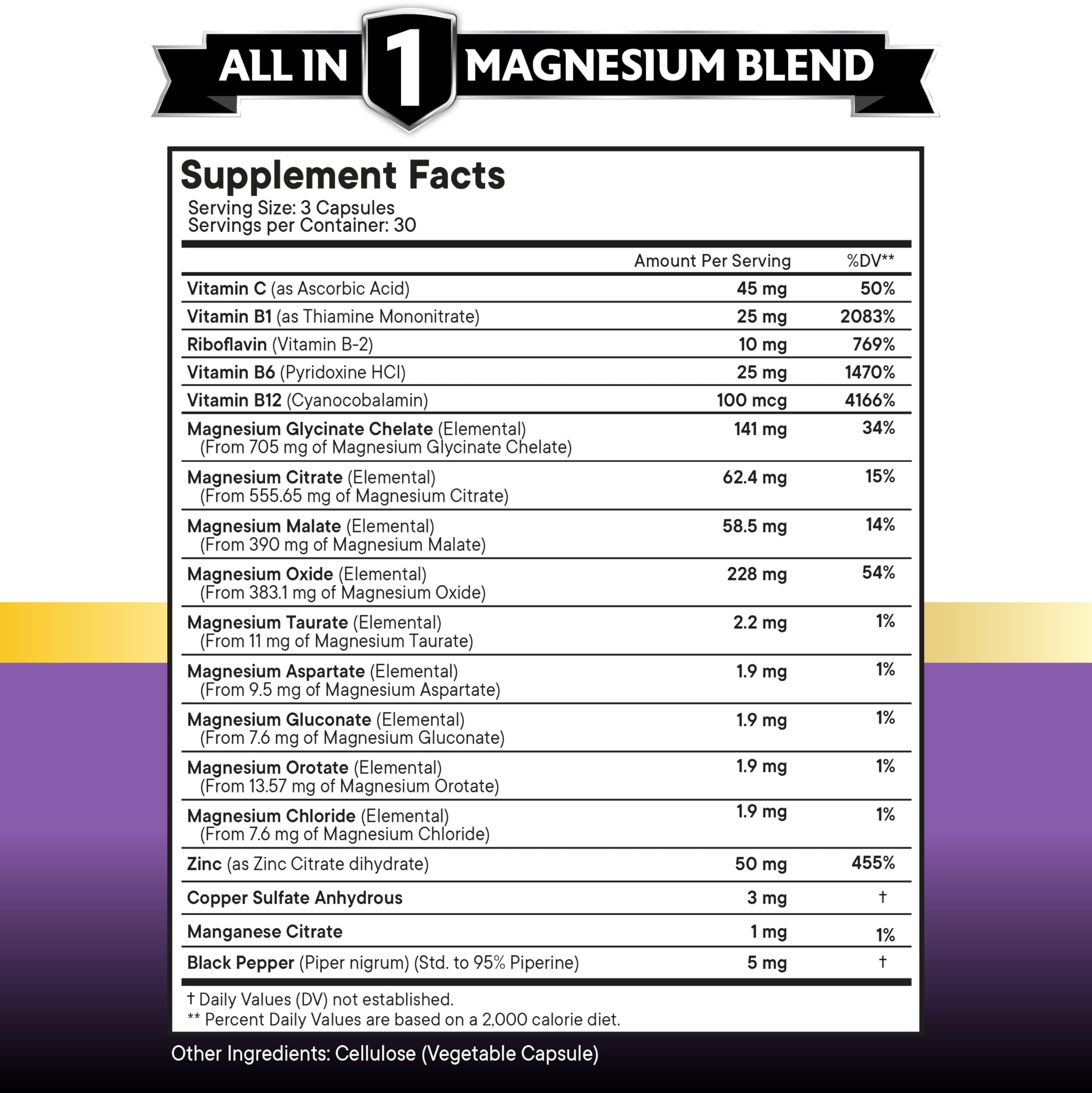 total relief magnesium for muscle support