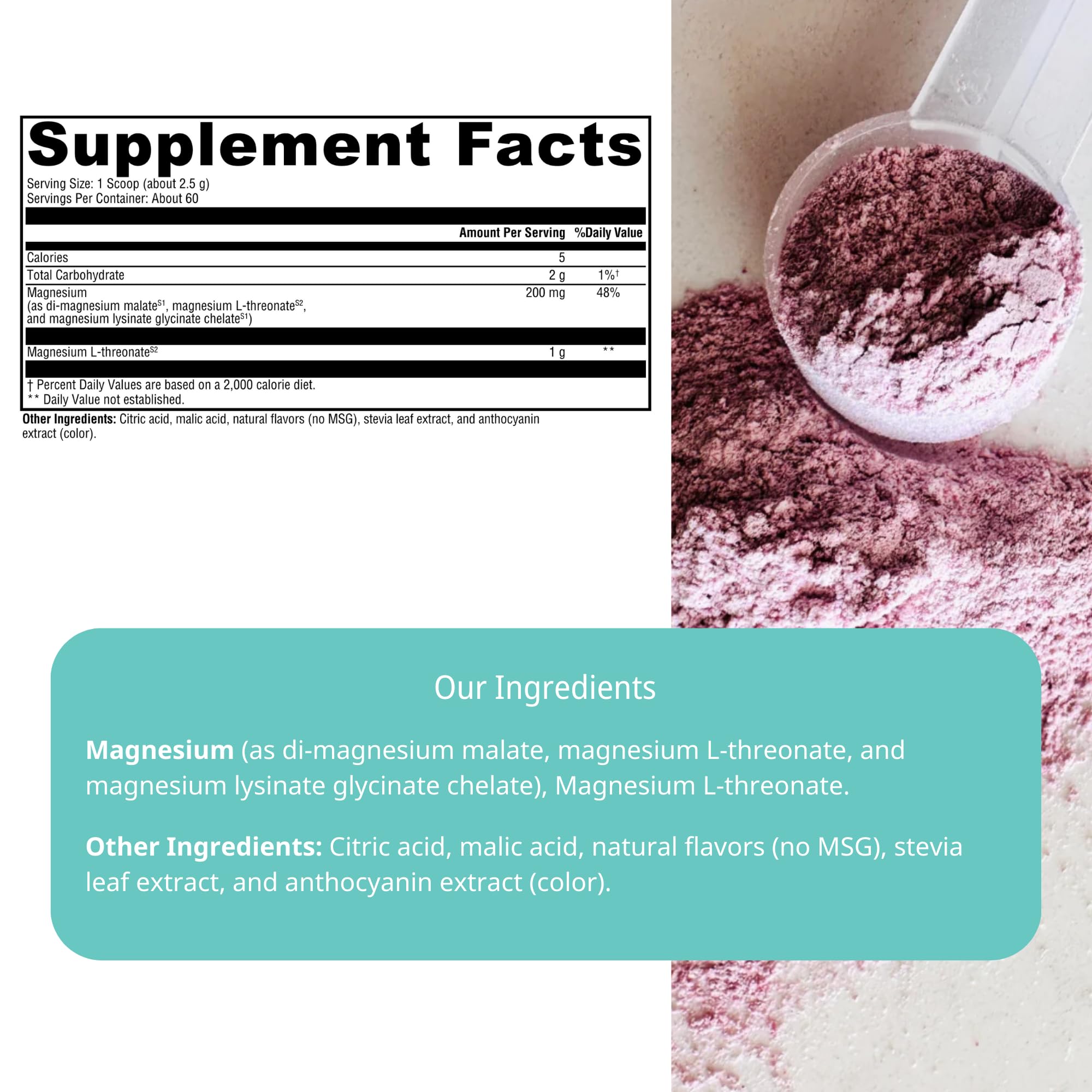 Total relief magnesium for stress relief