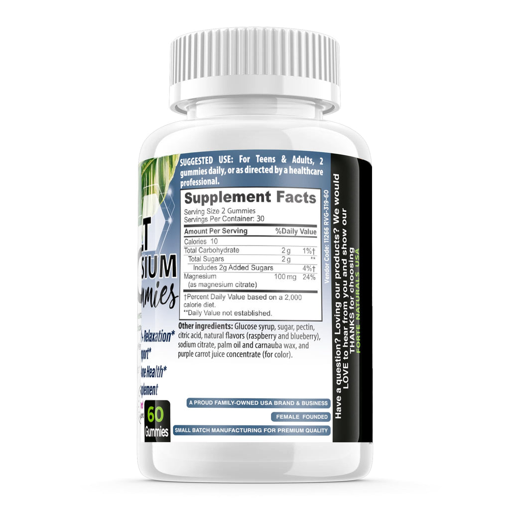 total relief magnesium gummies for relaxation