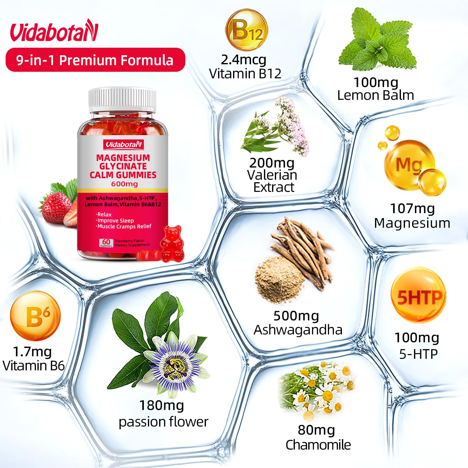 total relief magnesium gummies with ashwagandha