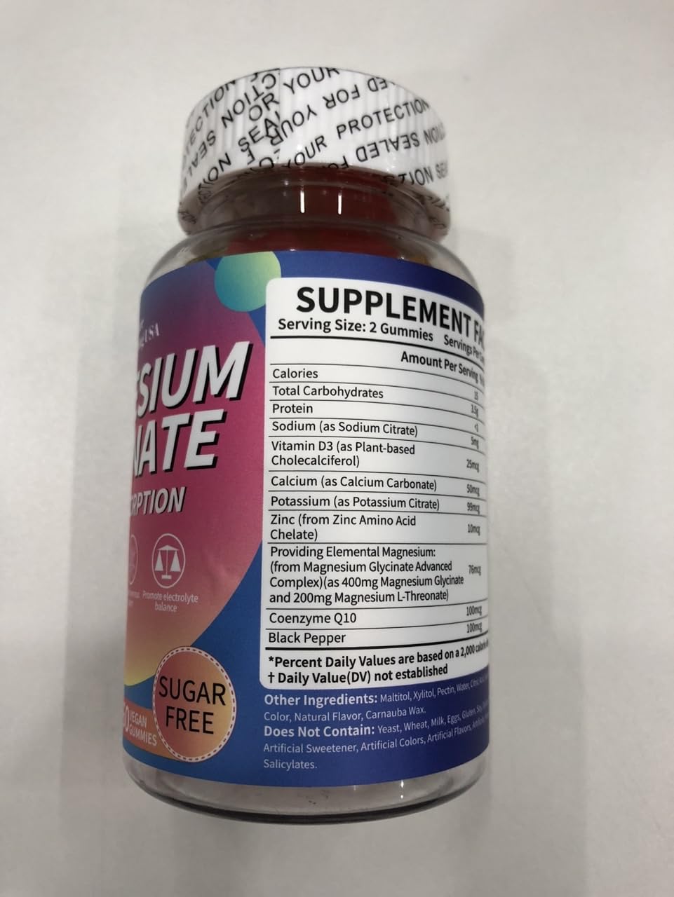 total relief magnesium gummies