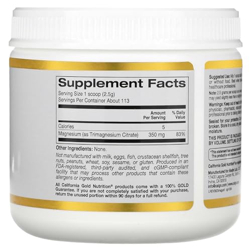 total relief magnesium powder drink