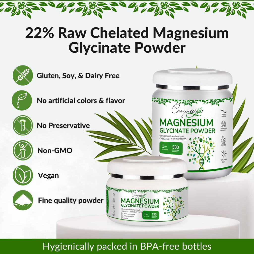 Total relief magnesium powder for stress relief
