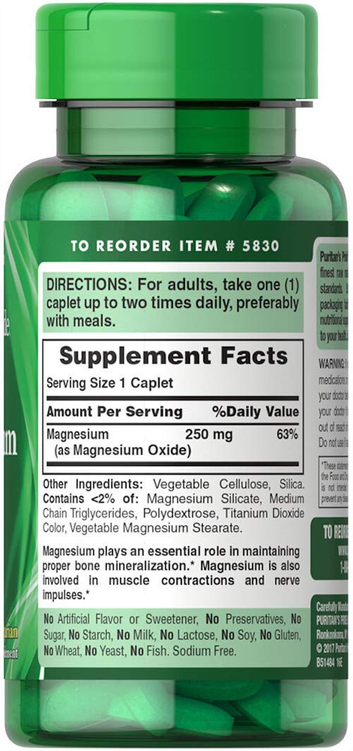 Total relief magnesium supplement for relaxation