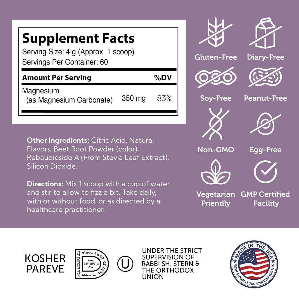 Total relief magnesium supplement powder
