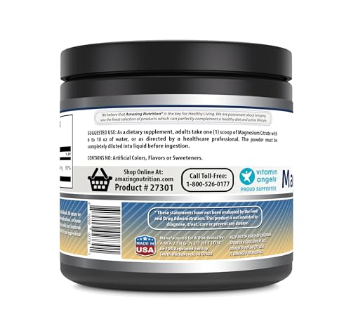 Total relief with magnesium citrate powder