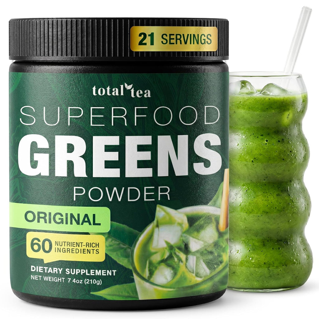 Total Tea Super Greens powder benefits