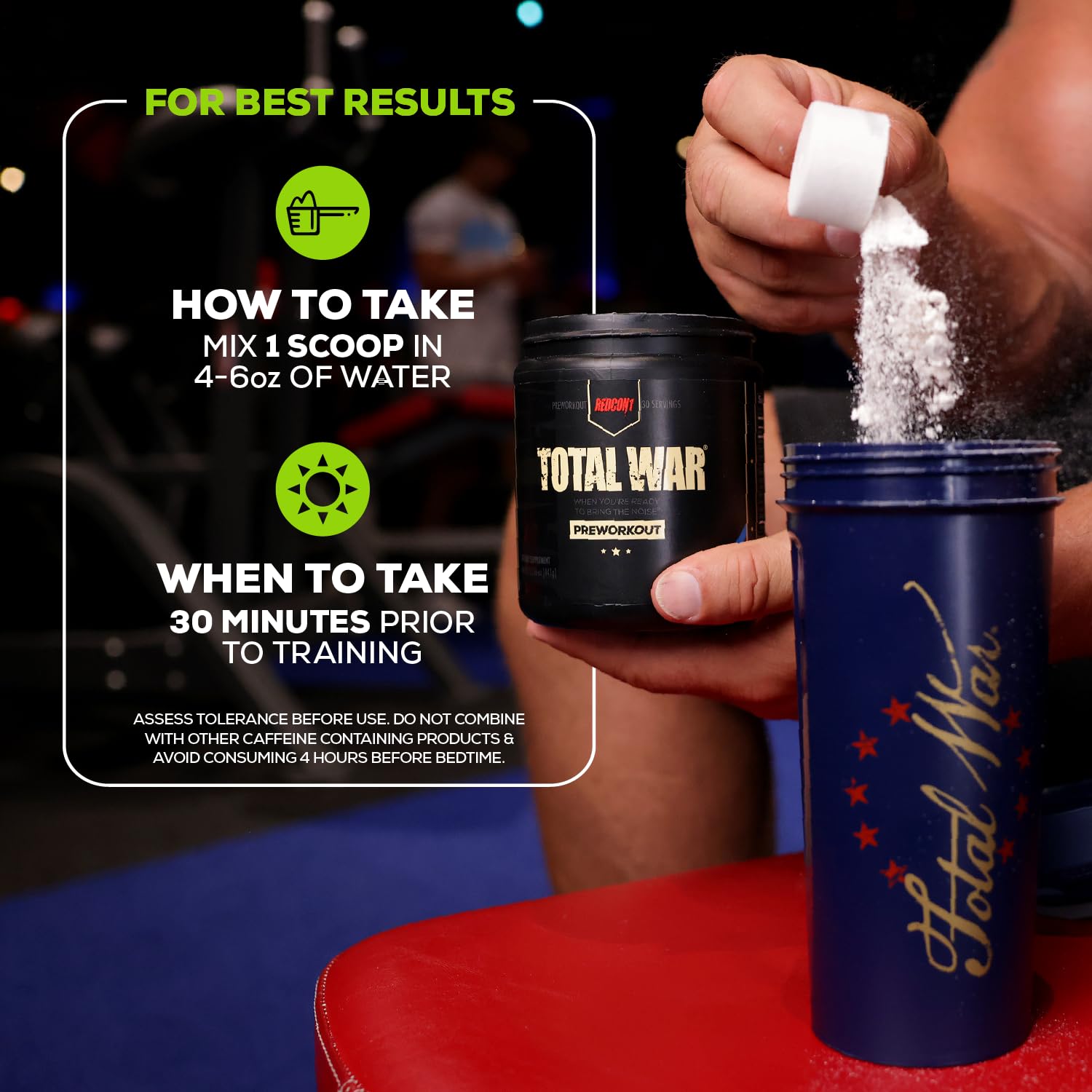 Total War pre-workout for improved focus