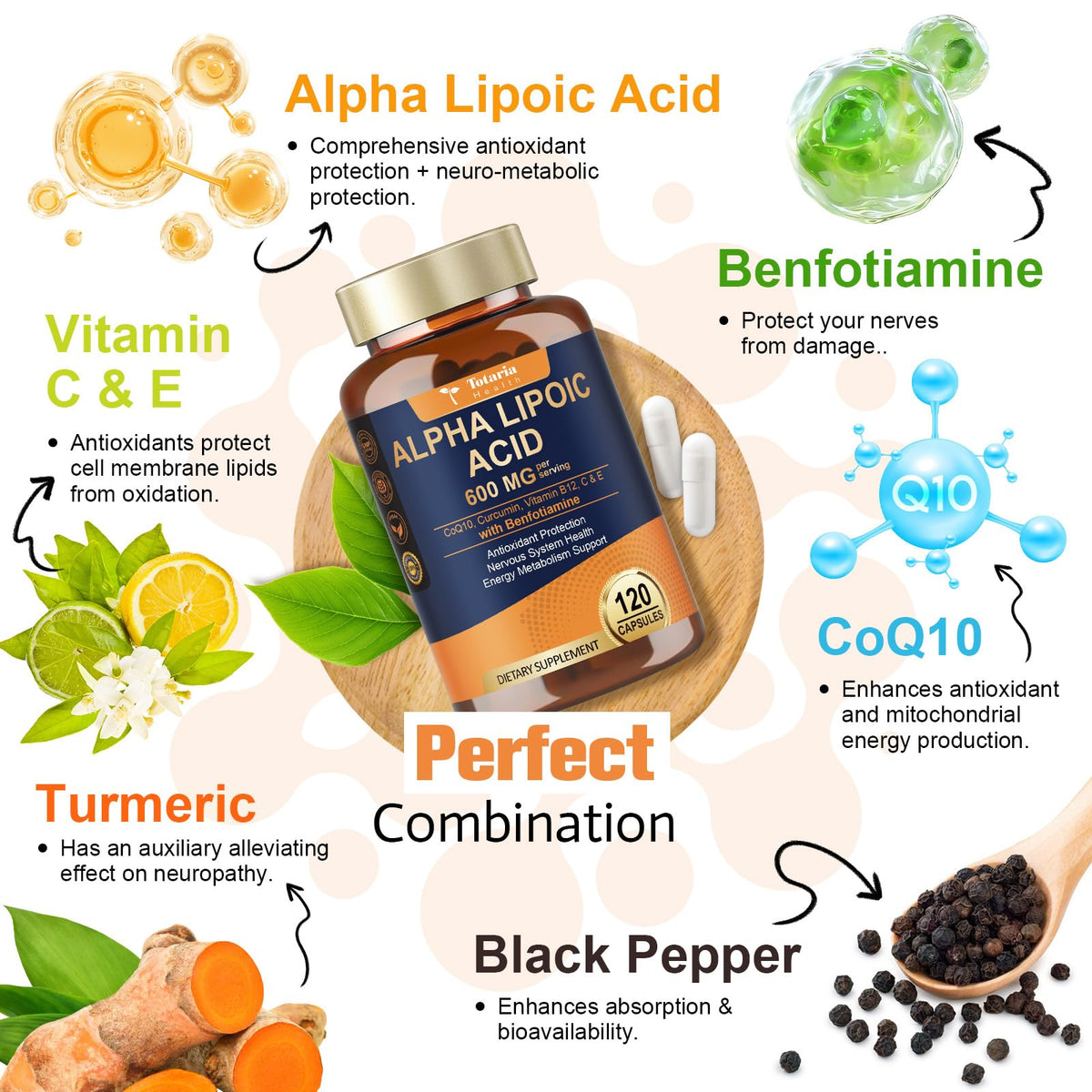 Totaria alpha lipoic acid benefits