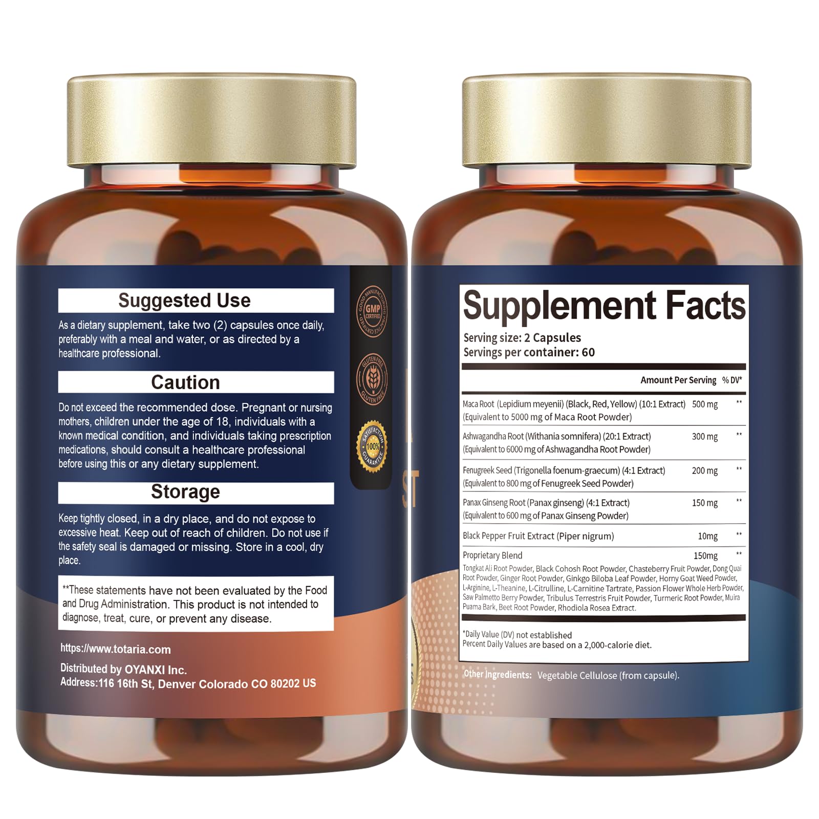 Totaria ashwagandha for men and women