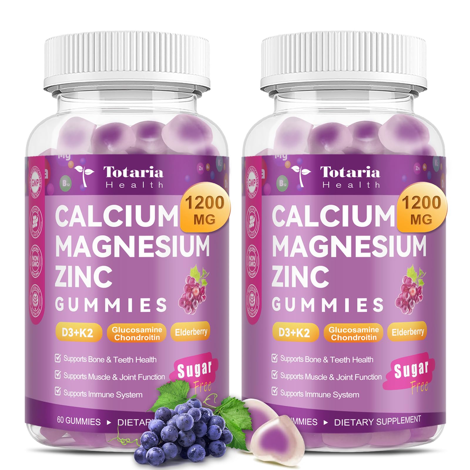 Totaria calcium citrate gummies for strong bones