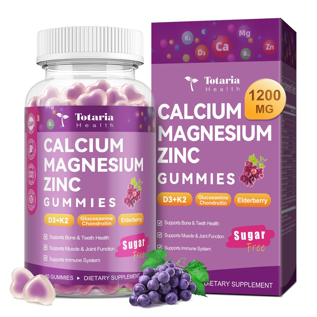 Totaria calcium magnesium zinc gummies