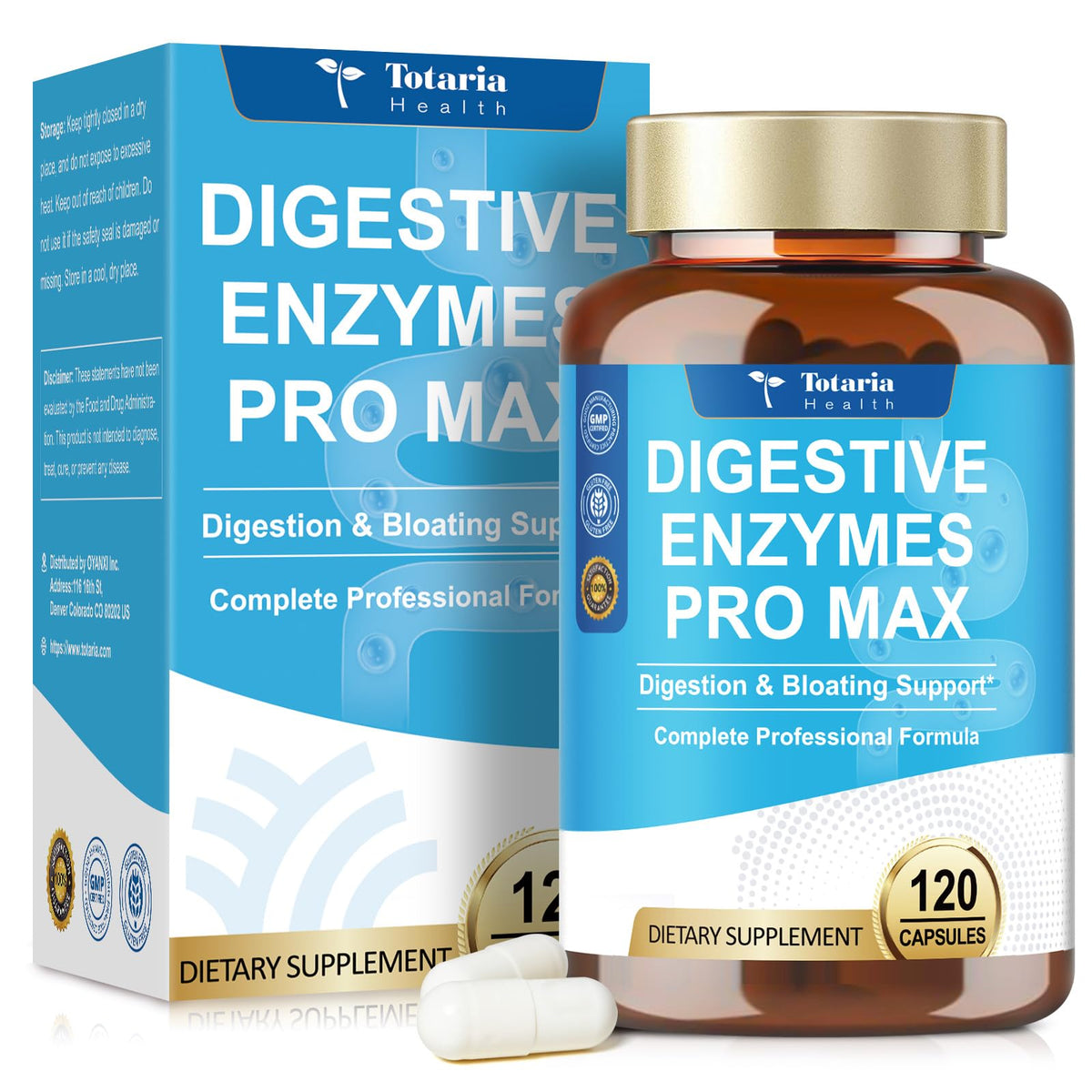 Totaria digestive enzymes for gut health