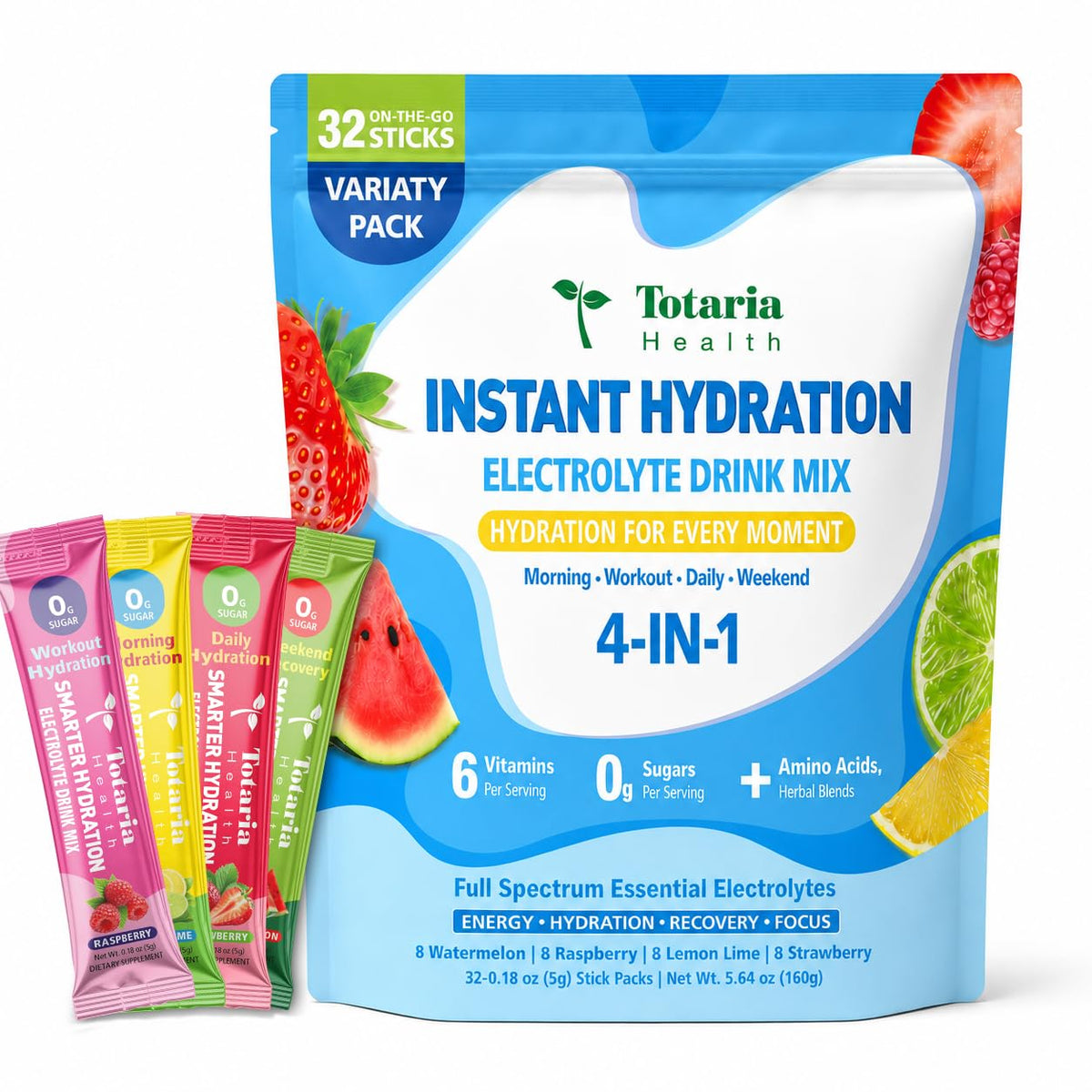 Totaria electrolyte powder for hydration