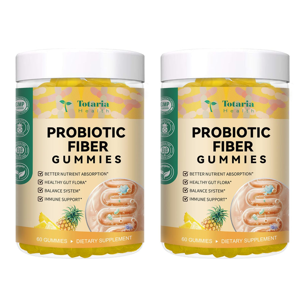 Totaria fiber gummies pineapple flavour