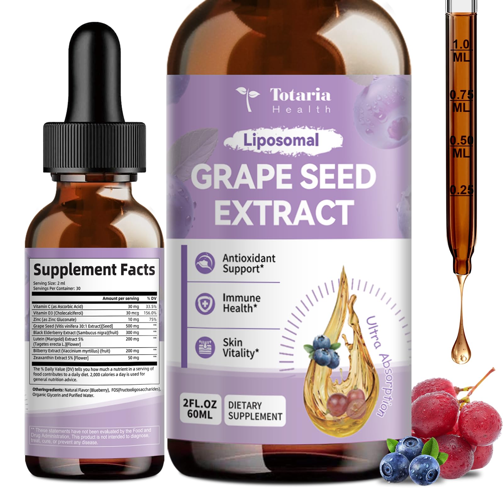 Totaria grape seed extract benefits