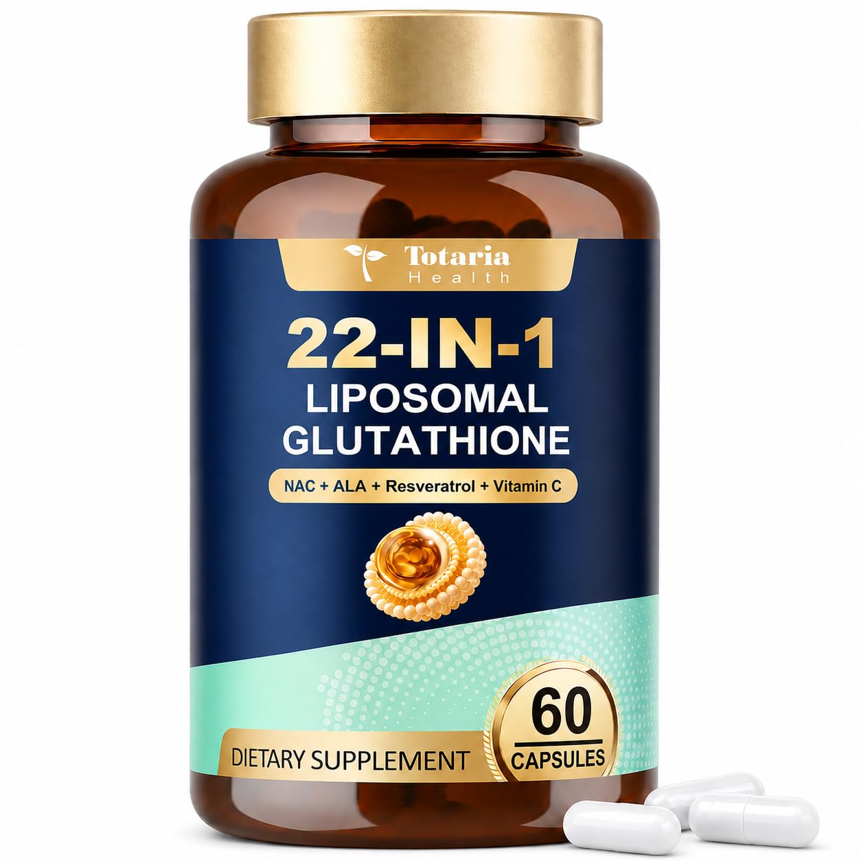Totaria Liposomal Glutathione antioxidant support