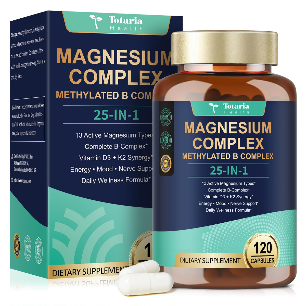 Totaria magnesium complex for relaxation