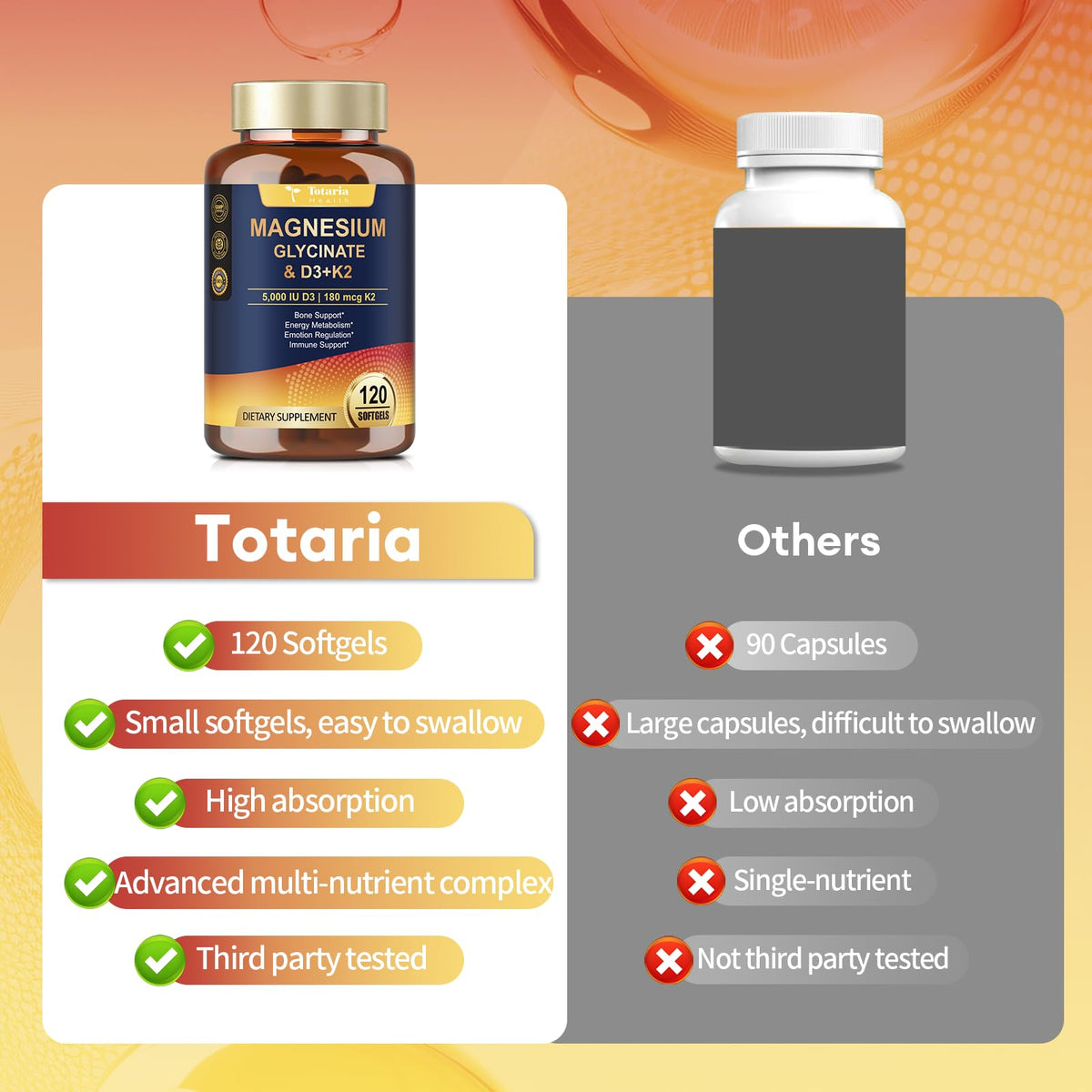 Totaria magnesium for better sleep
