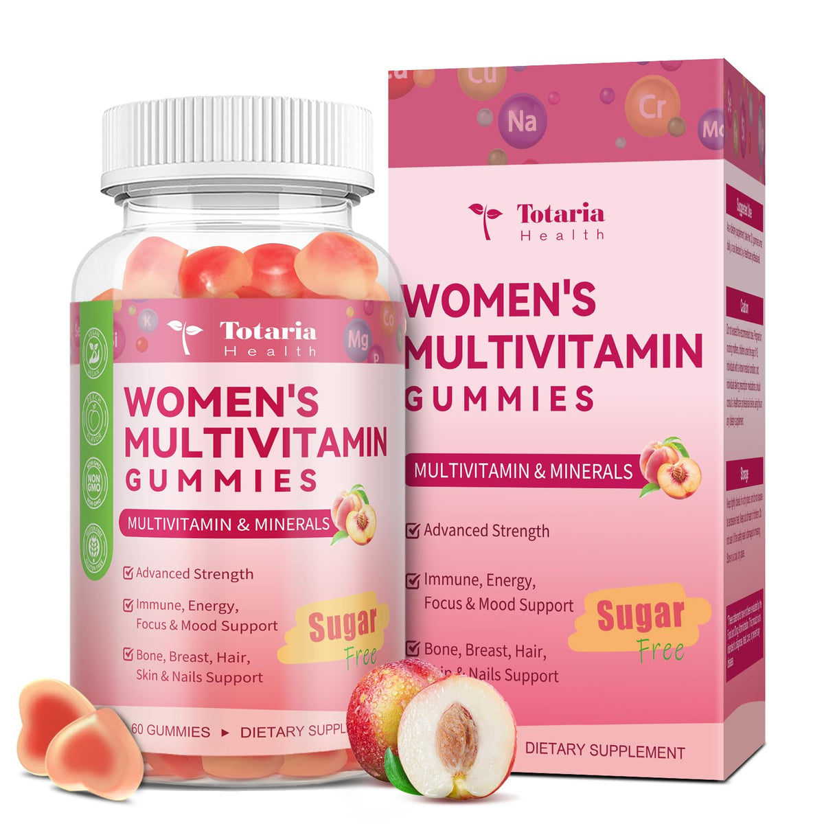 Totaria multivitamin gummies for women