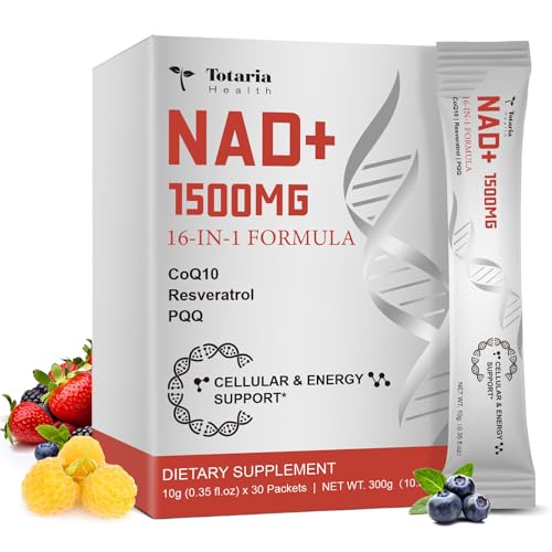 Totaria NAD liquid supplement benefits
