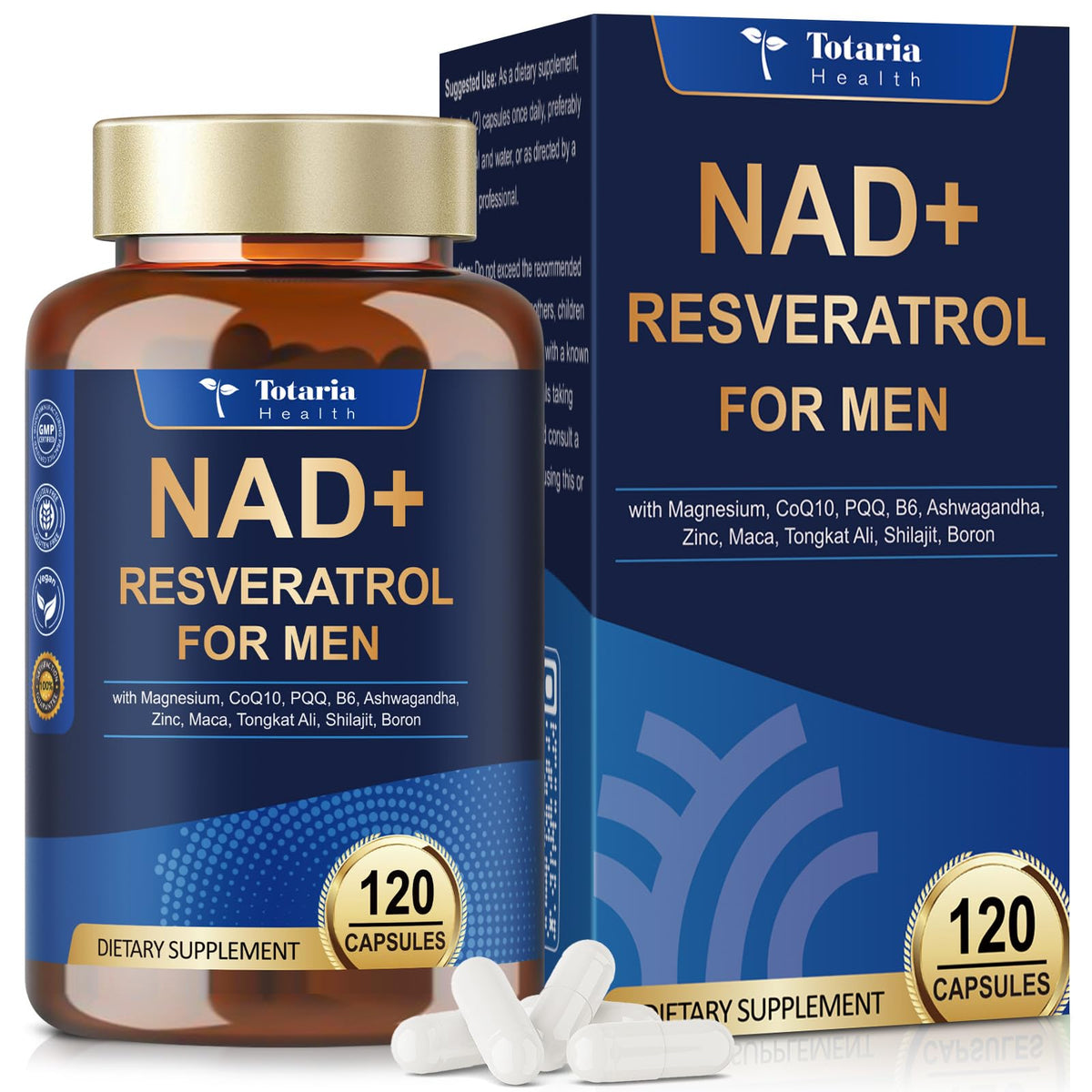 Totaria NAD+ supplement for energy