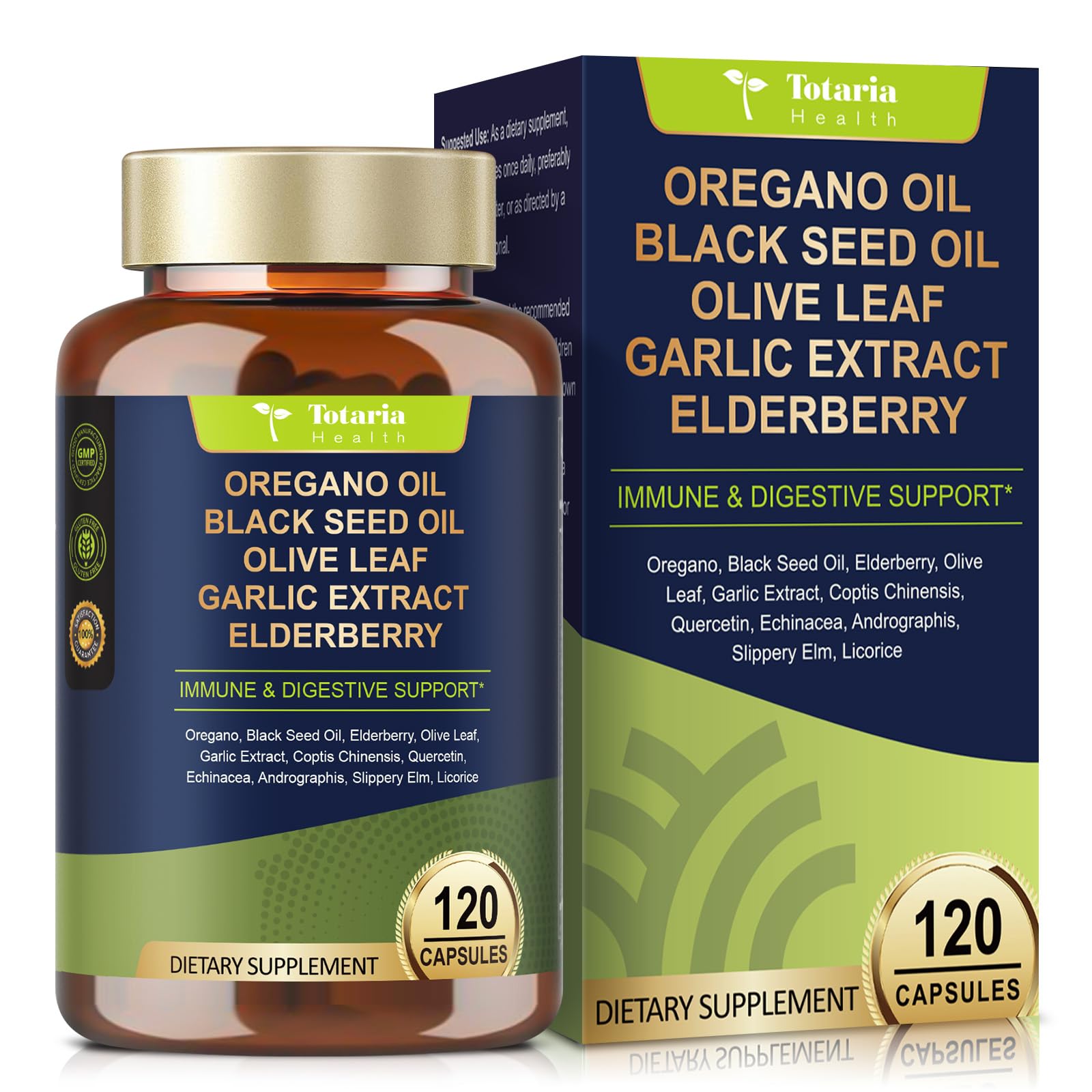 Totaria oil of oregano capsules