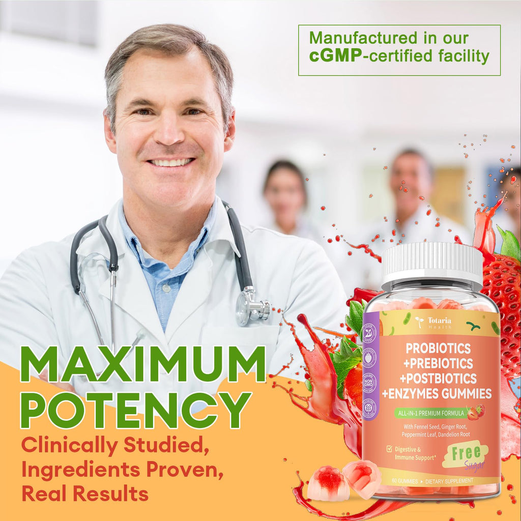 Totaria postbiotic support for gut balance