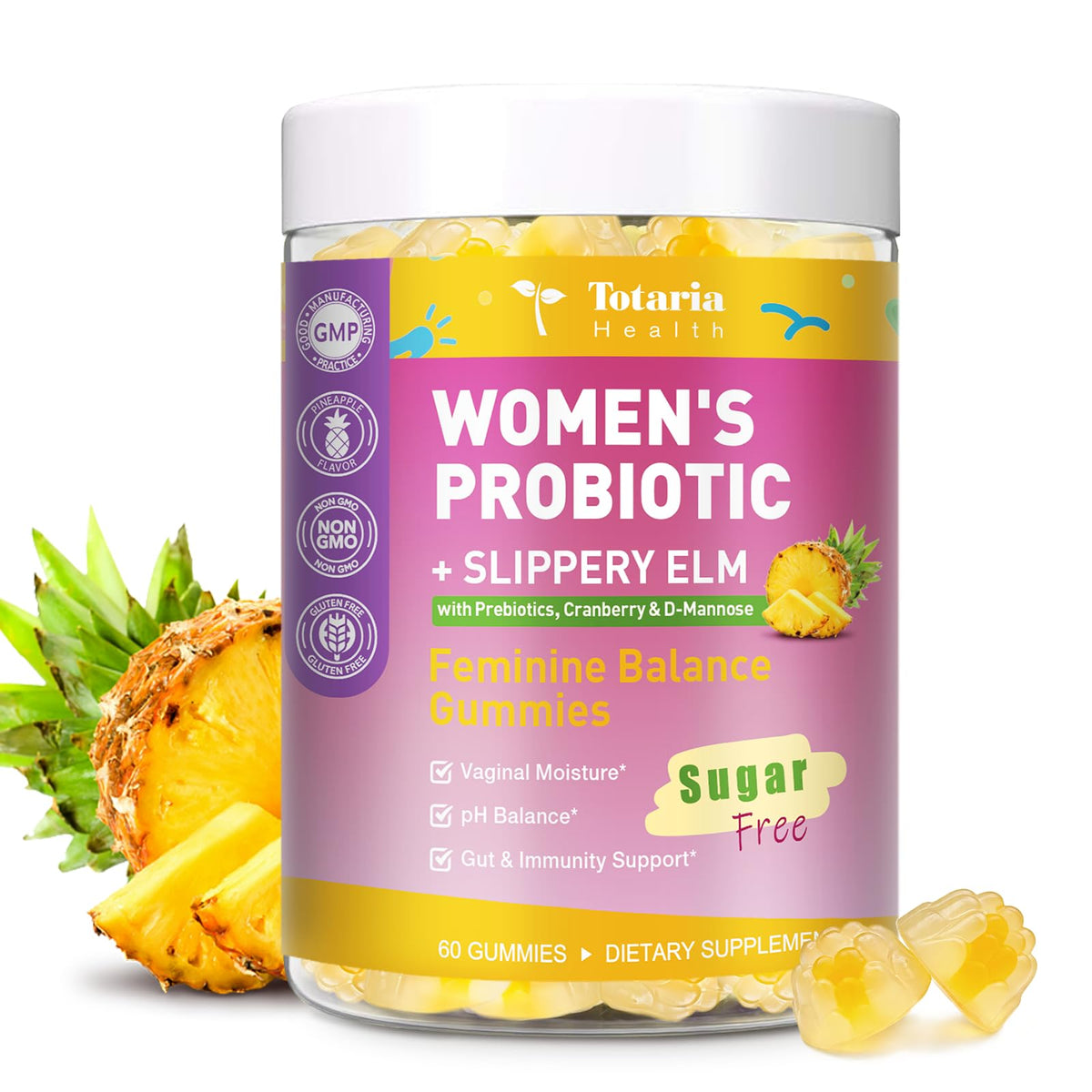 Totaria probiotics gummies for women