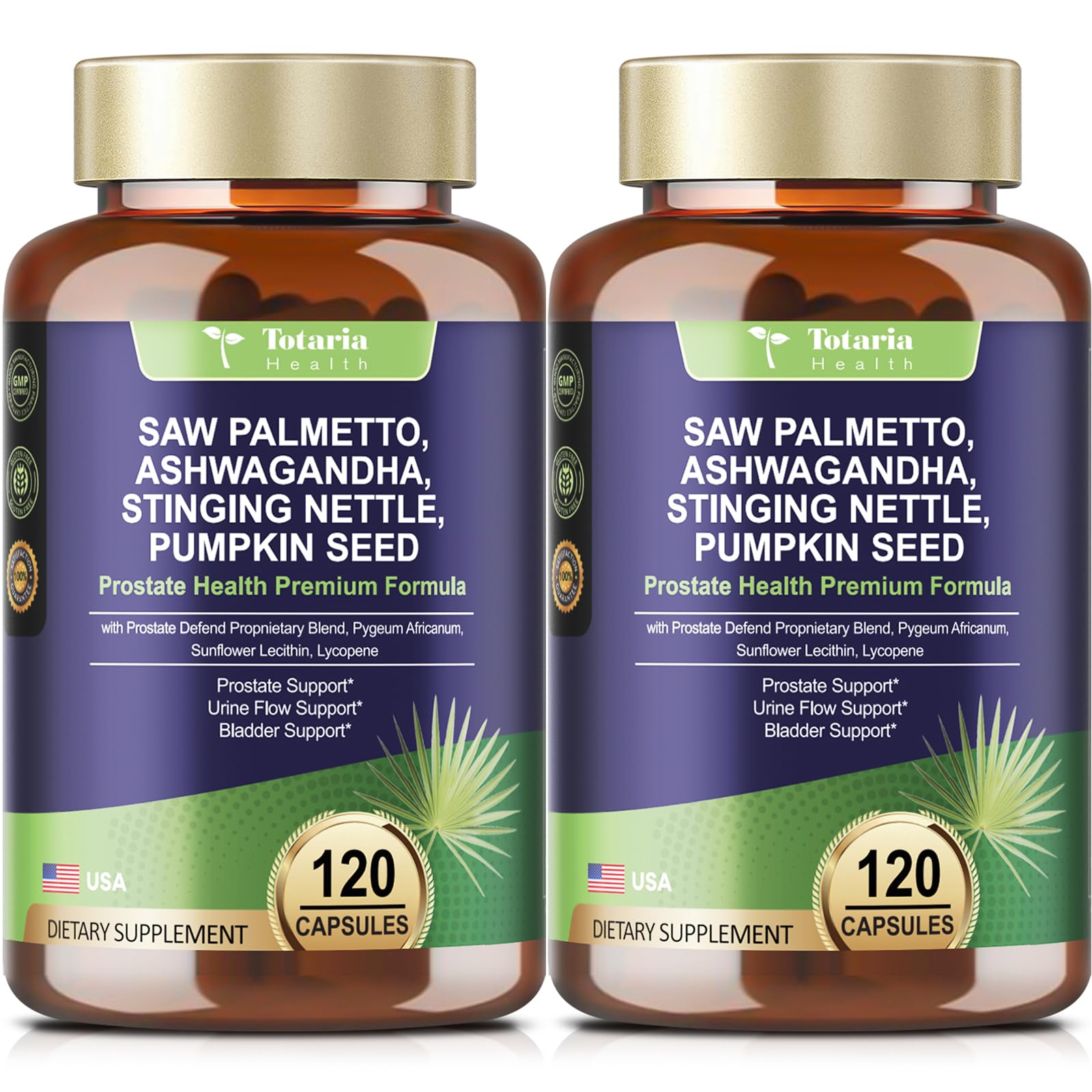Totaria saw palmetto health supplement