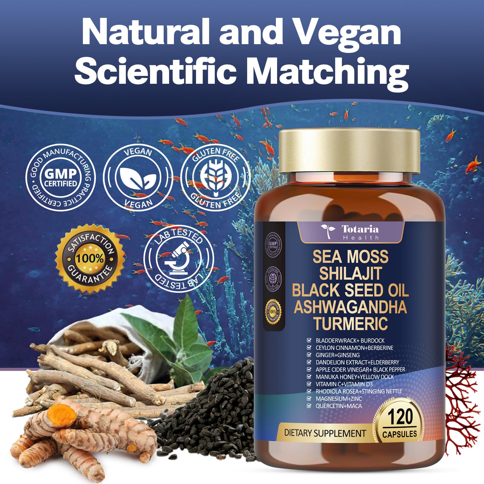 Totaria sea moss for overall health