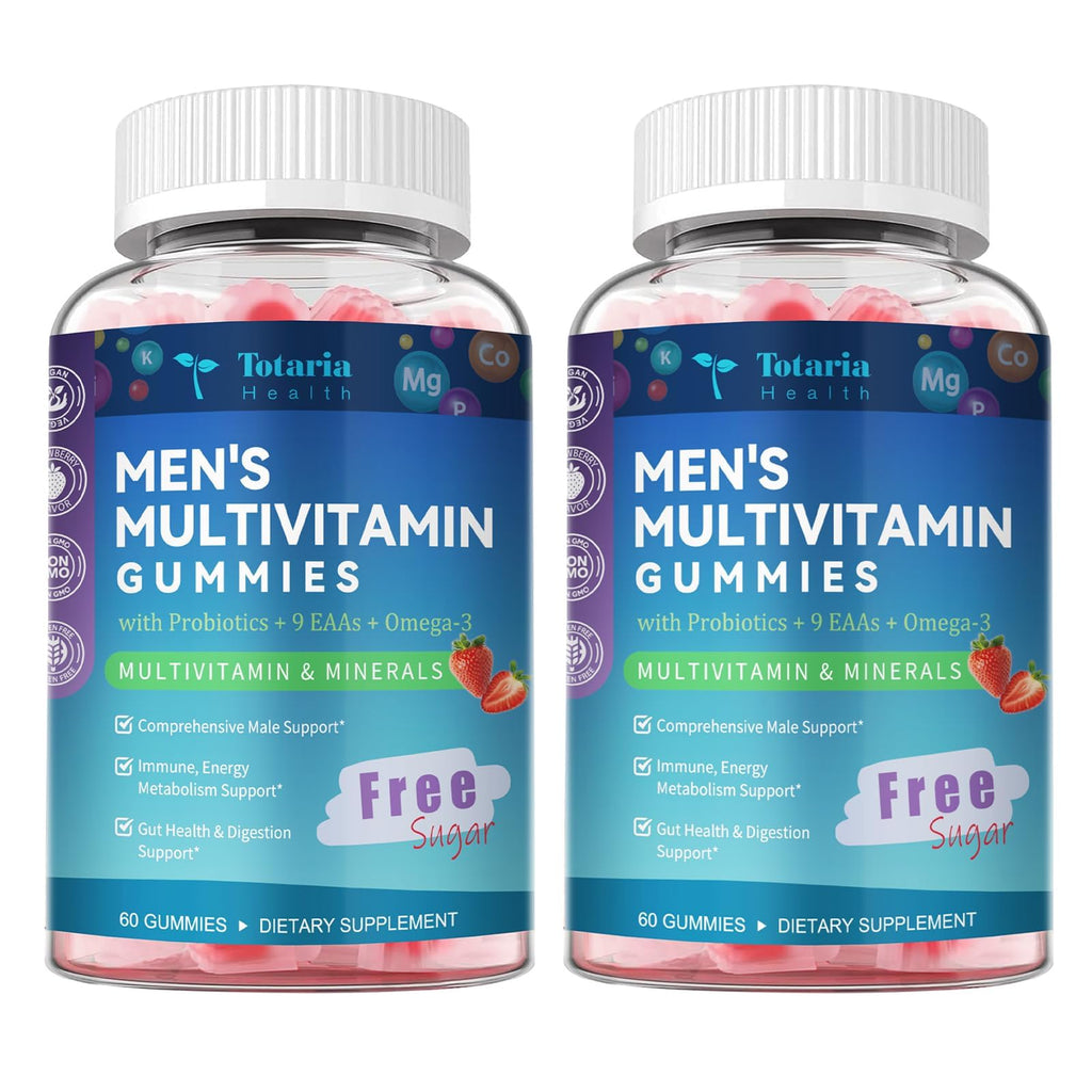 Totaria sugar free multivitamin gummies for men