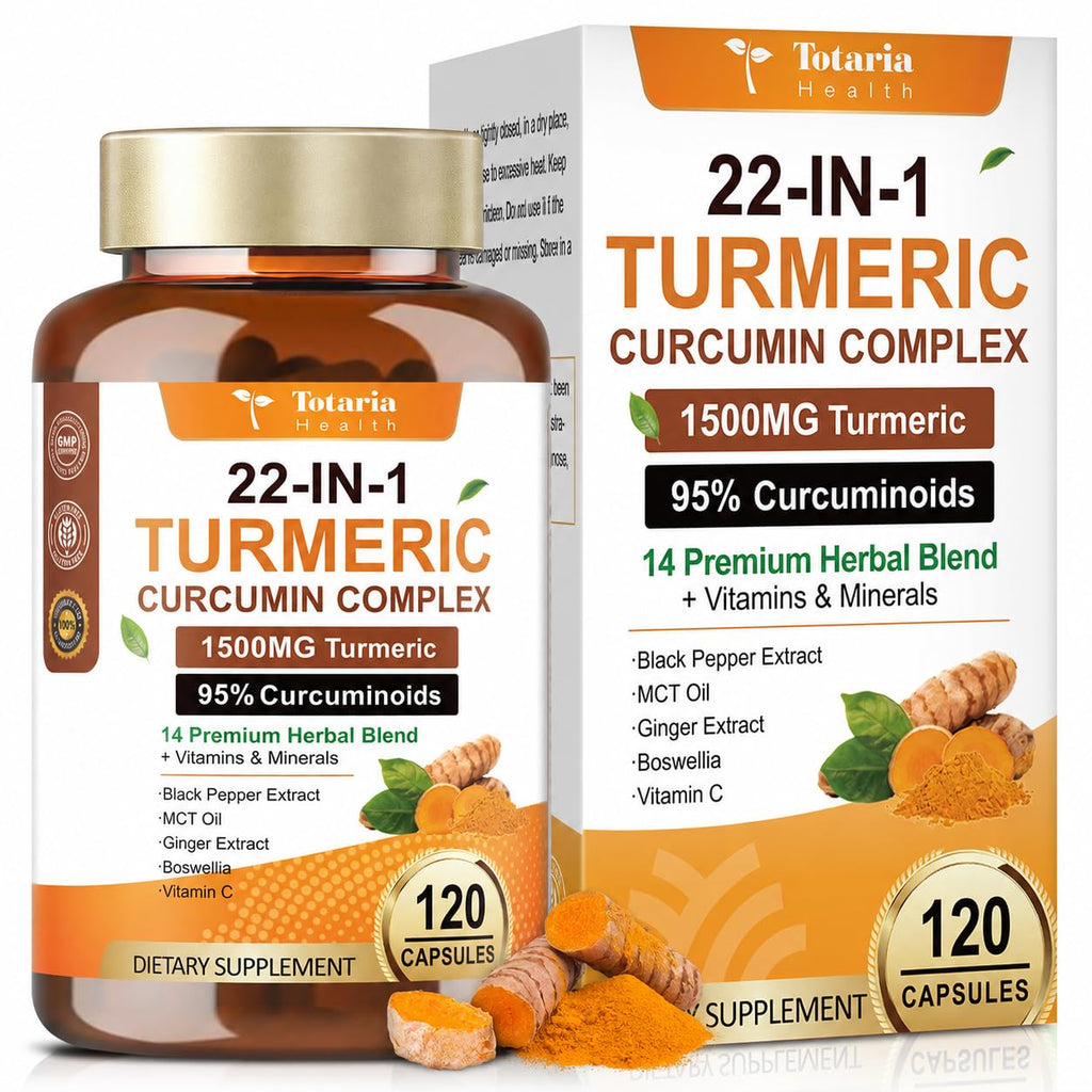 Totaria turmeric curcumin capsules