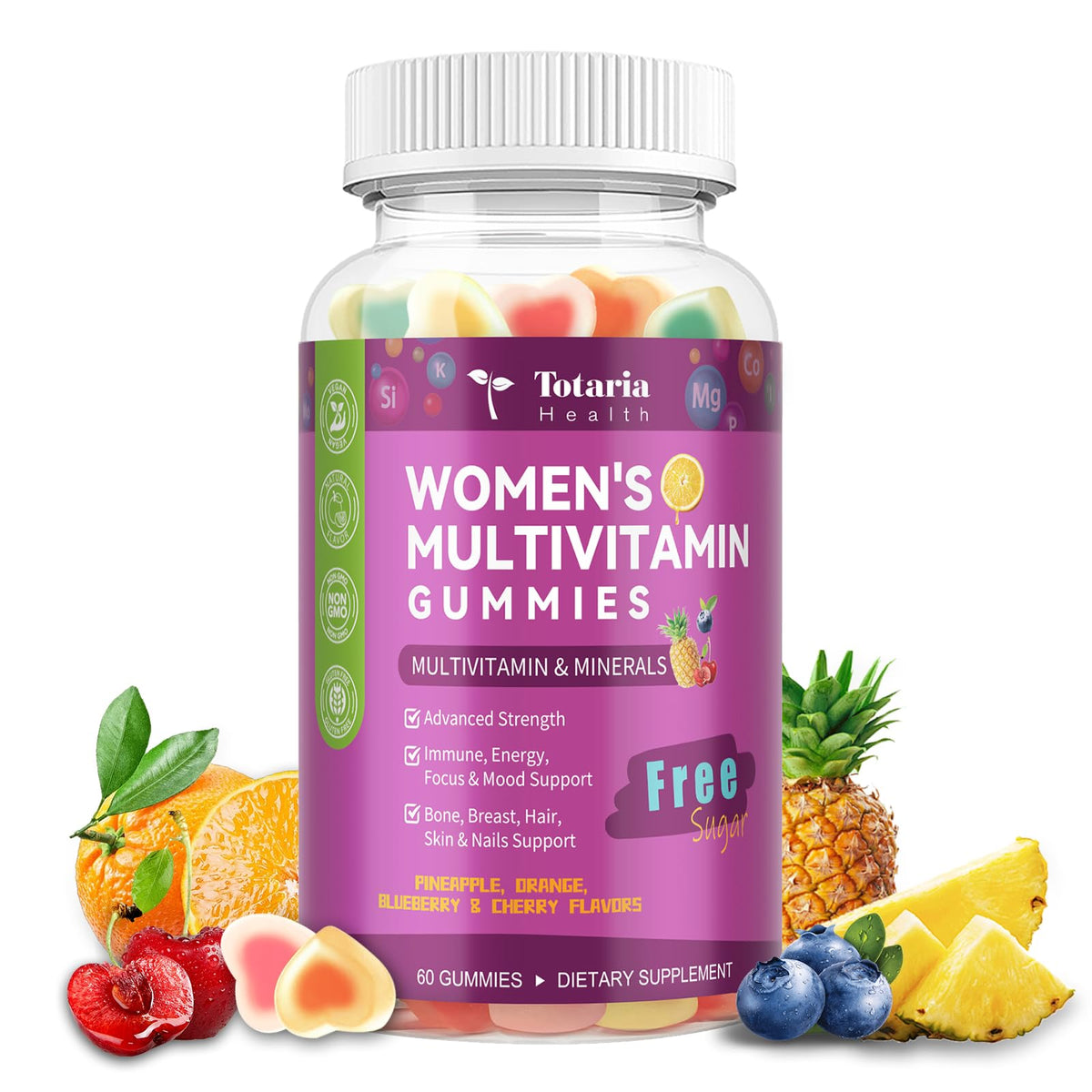 Totaria women's multivitamin gummies