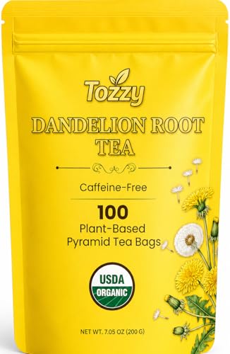 Tozzy organic dandelion tea bags
