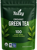Tozzy organic green tea bags