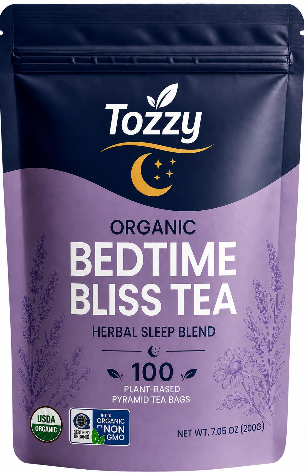 Tozzy organic herbal tea bags