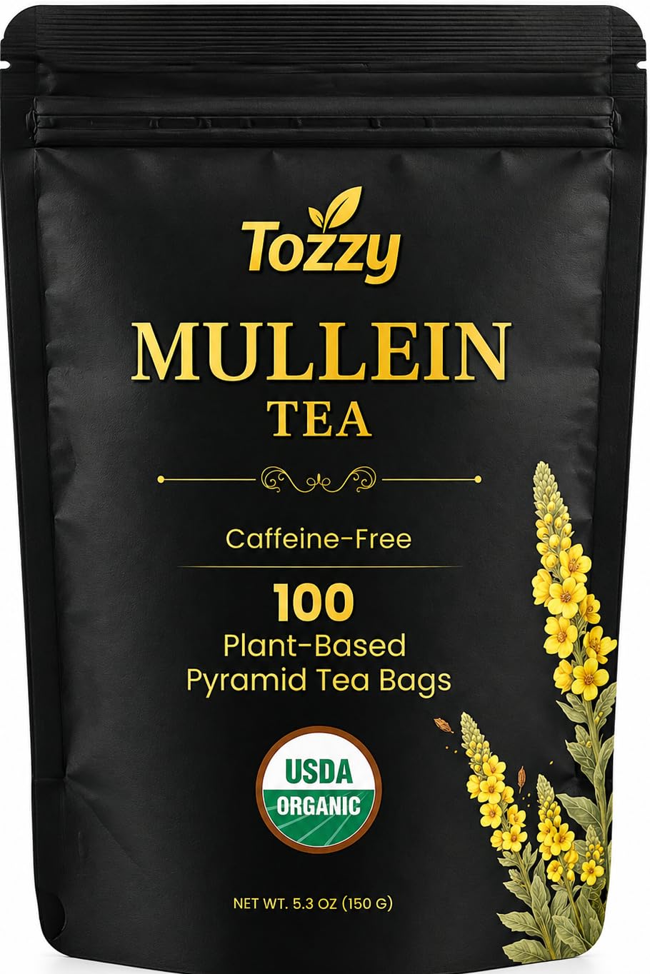 Tozzy organic mullein tea bags