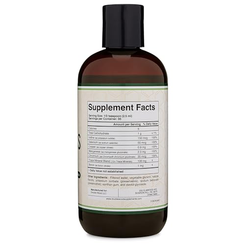 trace mineral drops for daily nutrition