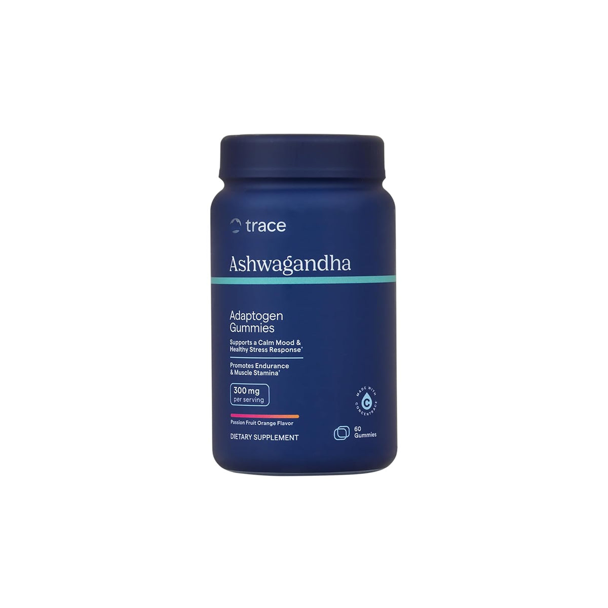 Trace Minerals ashwagandha gummies for stress relief
