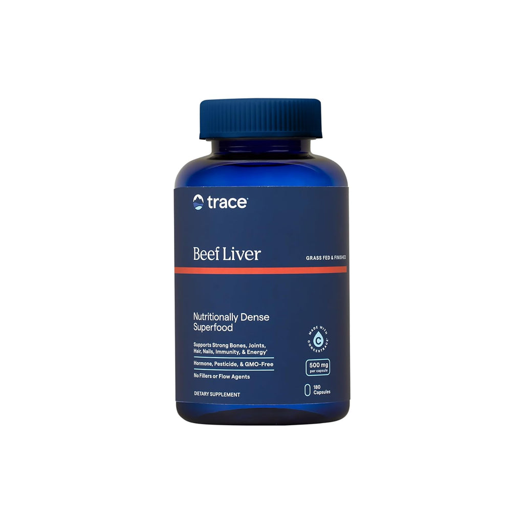 trace minerals beef liver capsules