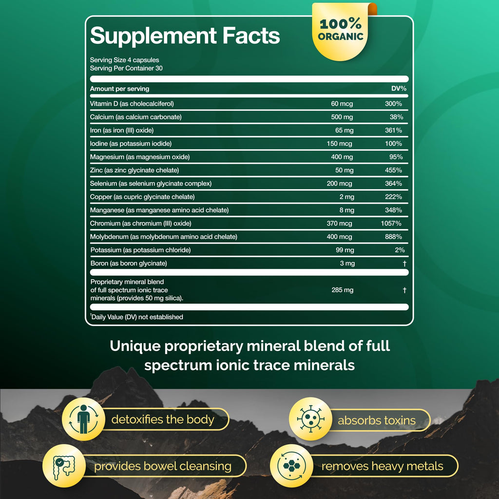 trace minerals benefits for women